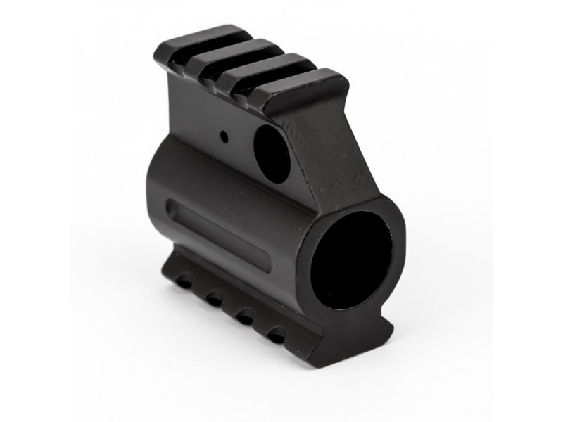 AR-15 Dual Picatinny Rail Gas Block .750" - W/ Set Screws and Wrench ...