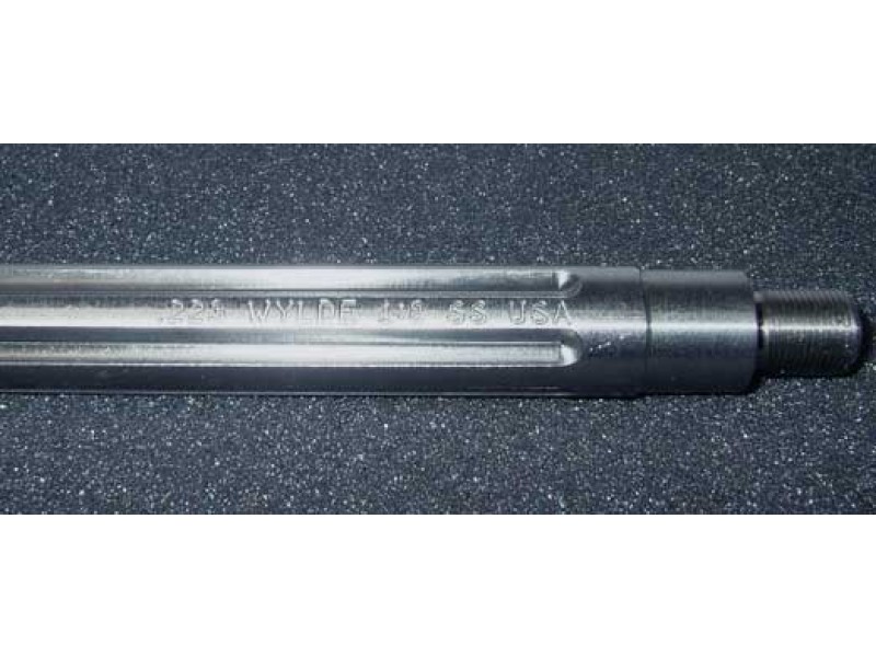 AR-15 Rifle Barrel, 18" Stainless, Fluted Heavy Barrel 1 in 8 Twist ...