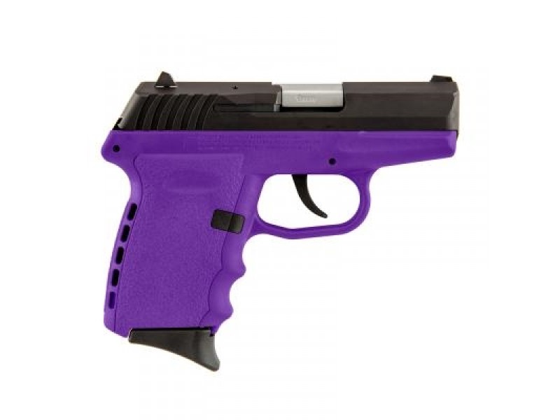 SCCY CPX-2CBPU, 9mm Polymer Frame Pistol, Blued Steel Slide on SCCY ...