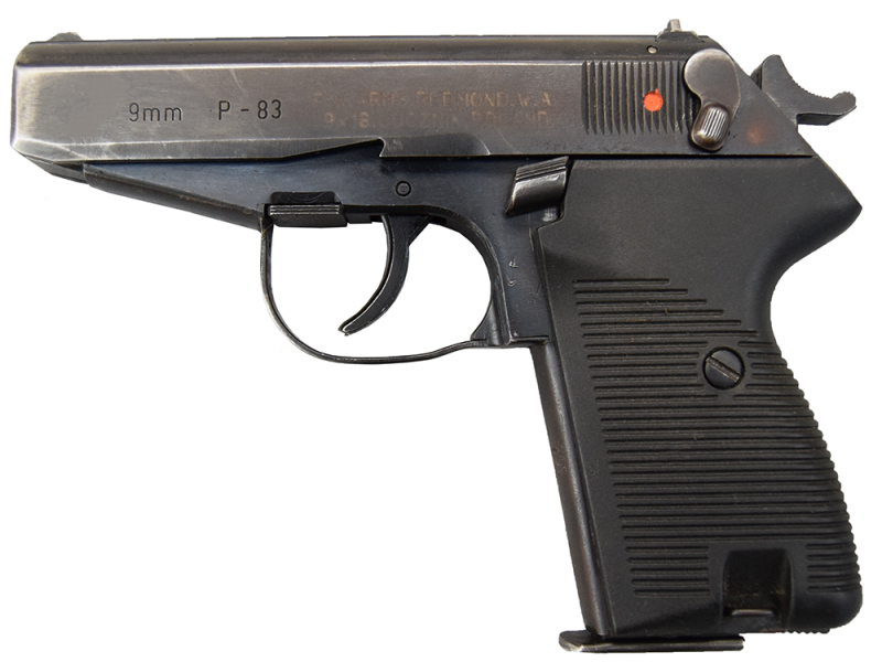 P83 Polish Makarov Pistol 9x18mm, Surplus Very Good