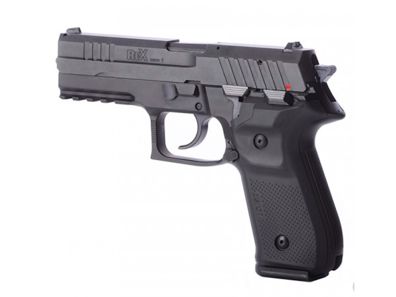 Rex Zero 1 Standard, 9mm, Black, 2- 17rd Mags, Case - REXZERO1S-01
