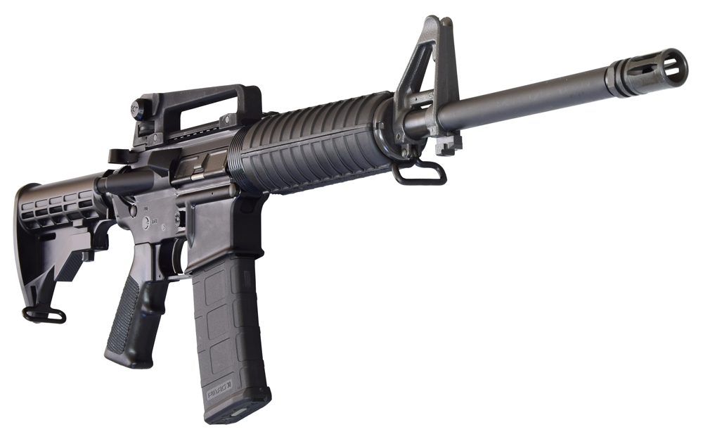 Eagle Arms M15 AR-15 Rifle with A-3 Carry Handle, 3 Mags and Sling - By ...